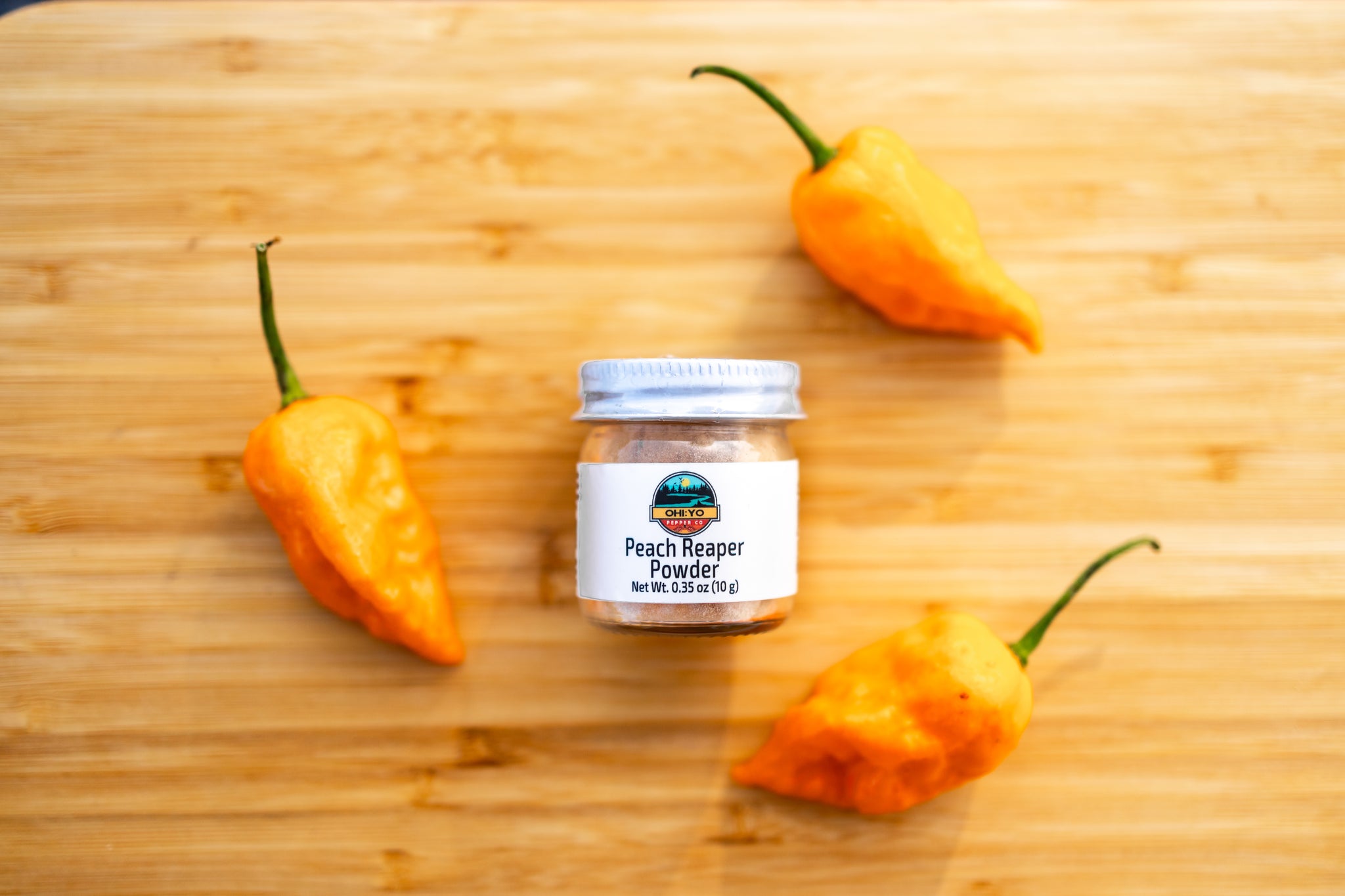 Peach Reaper Powder – Ohi:yo Pepper Co.