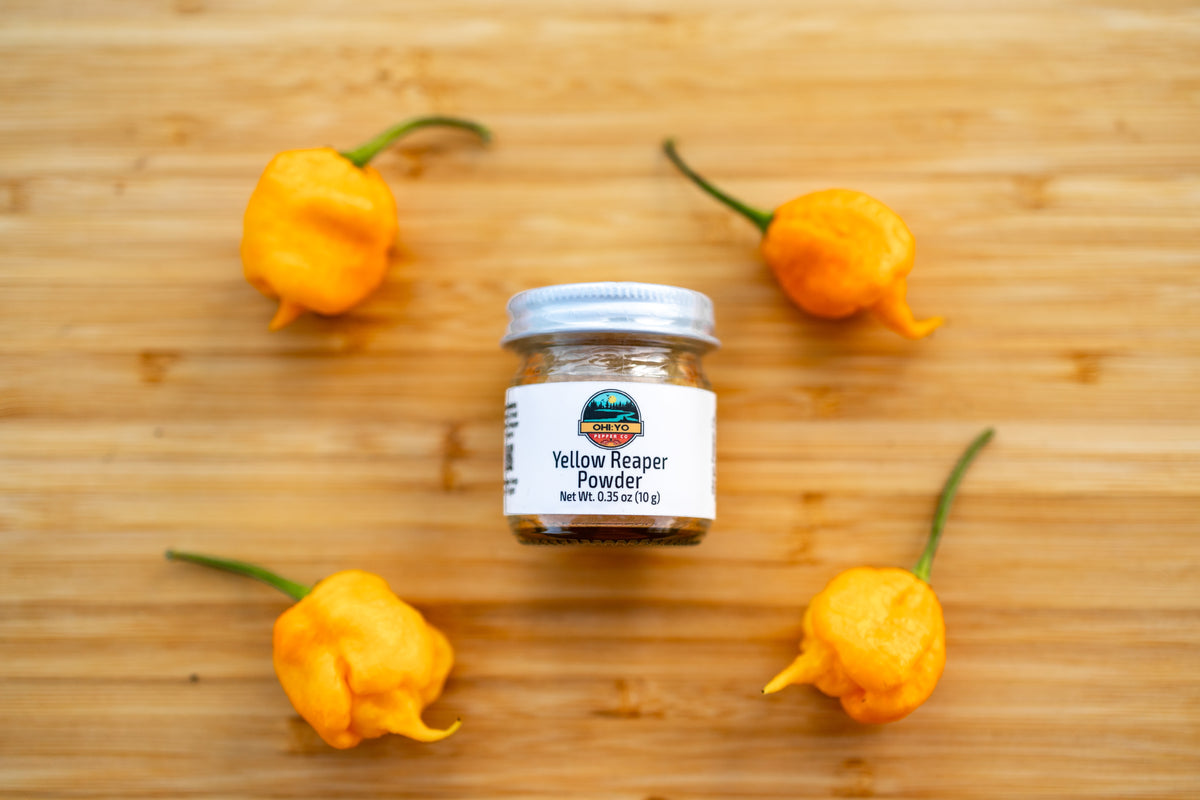 Yellow Reaper Powder – Ohi:yo Pepper Co.